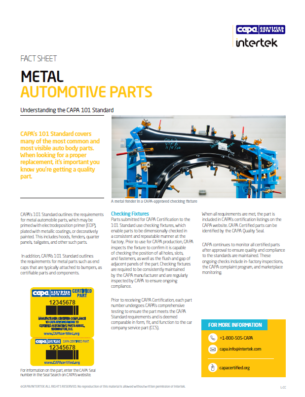 Literature Requests - CAPA Certified